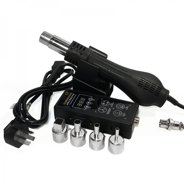 SAIKE 8858 Portable Hot Air Gun Rework Station for BGA Soldering