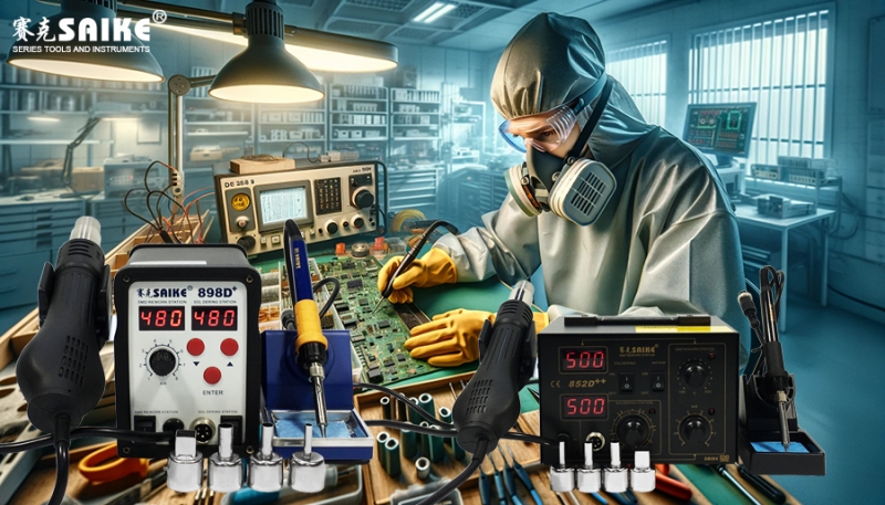 Choosing PPE for Hot Air Rework Stations - SAIKE TOOL - Professional ...