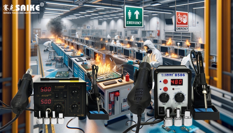 Emergency Response for Hot Air Rework Stations - SAIKE TOOL ...