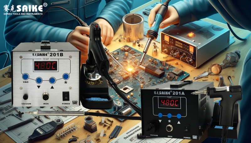Case Analysis: Success and Failure in Desoldering with Electric Solder Sucker - SAIKE TOOL ...